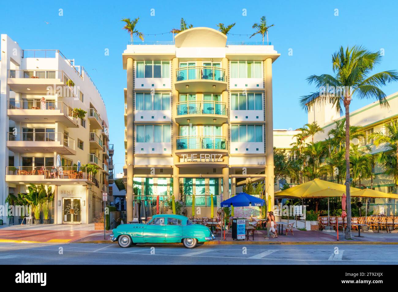 South Miami Beach, Beach Sunrise, Miami, Florida USA Stock Photo - Alamy