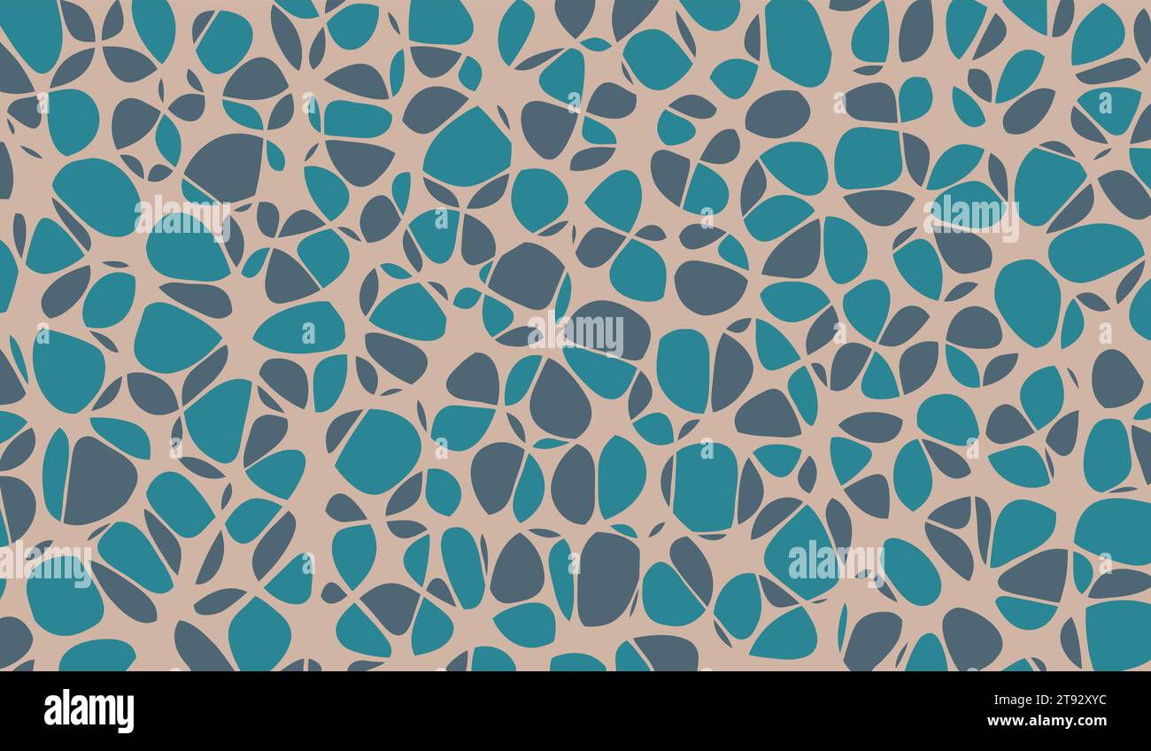 Create Stunning Backgrounds With This Irregularly Shaped Vector Pattern Reminiscent Of