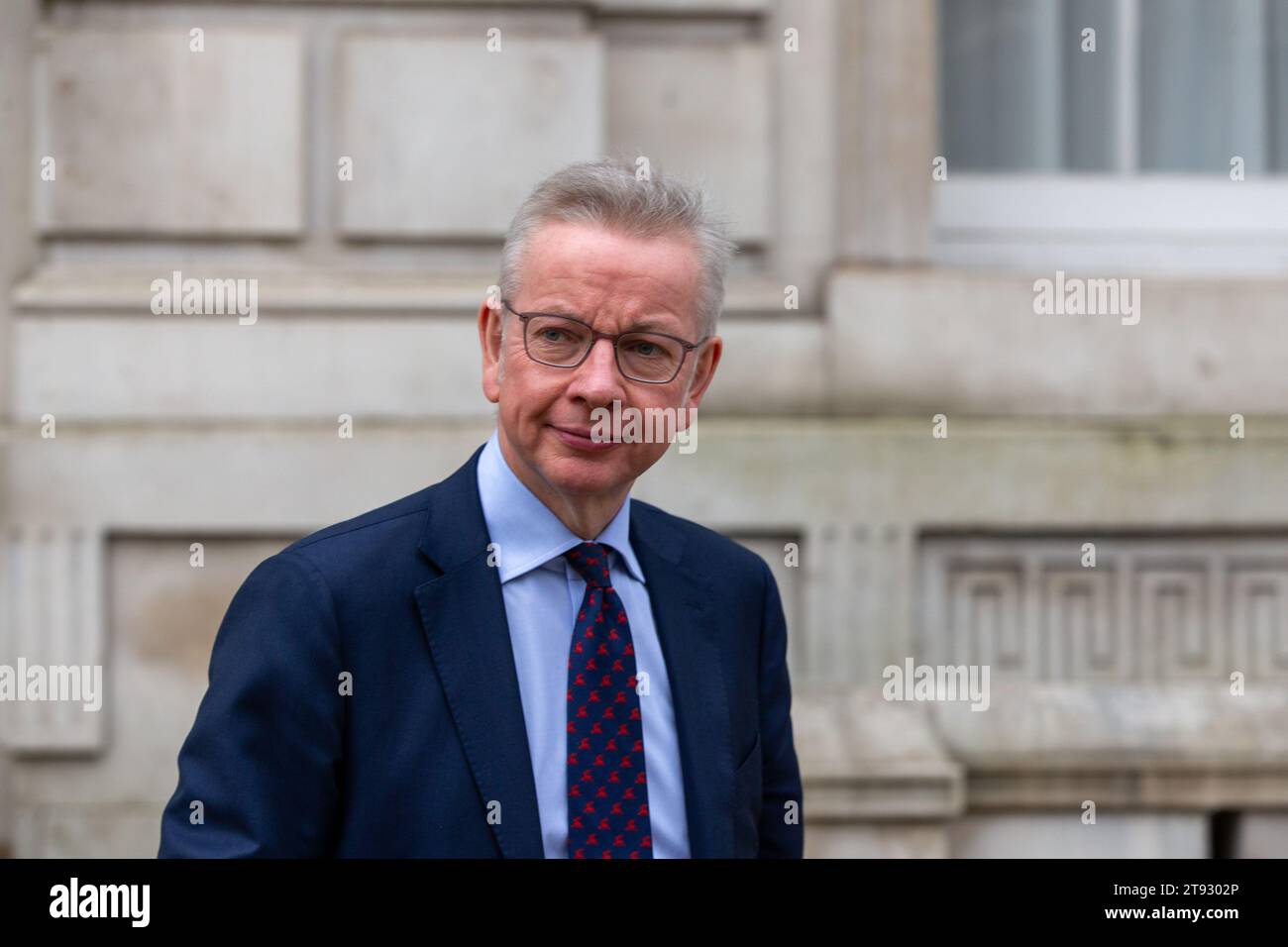 London, UK. 22nd Nov, 2023. Michael Gove Secretary of State for ...