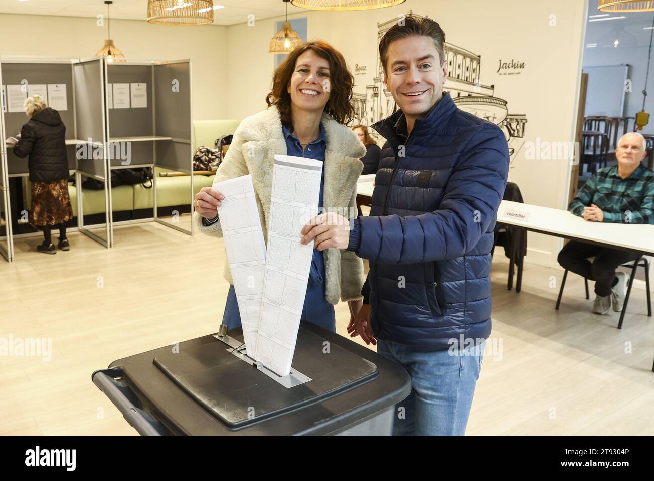 Netherlands. 22nd Nov, 2023. ELSPEET - Political Reformed Party (SGP ...