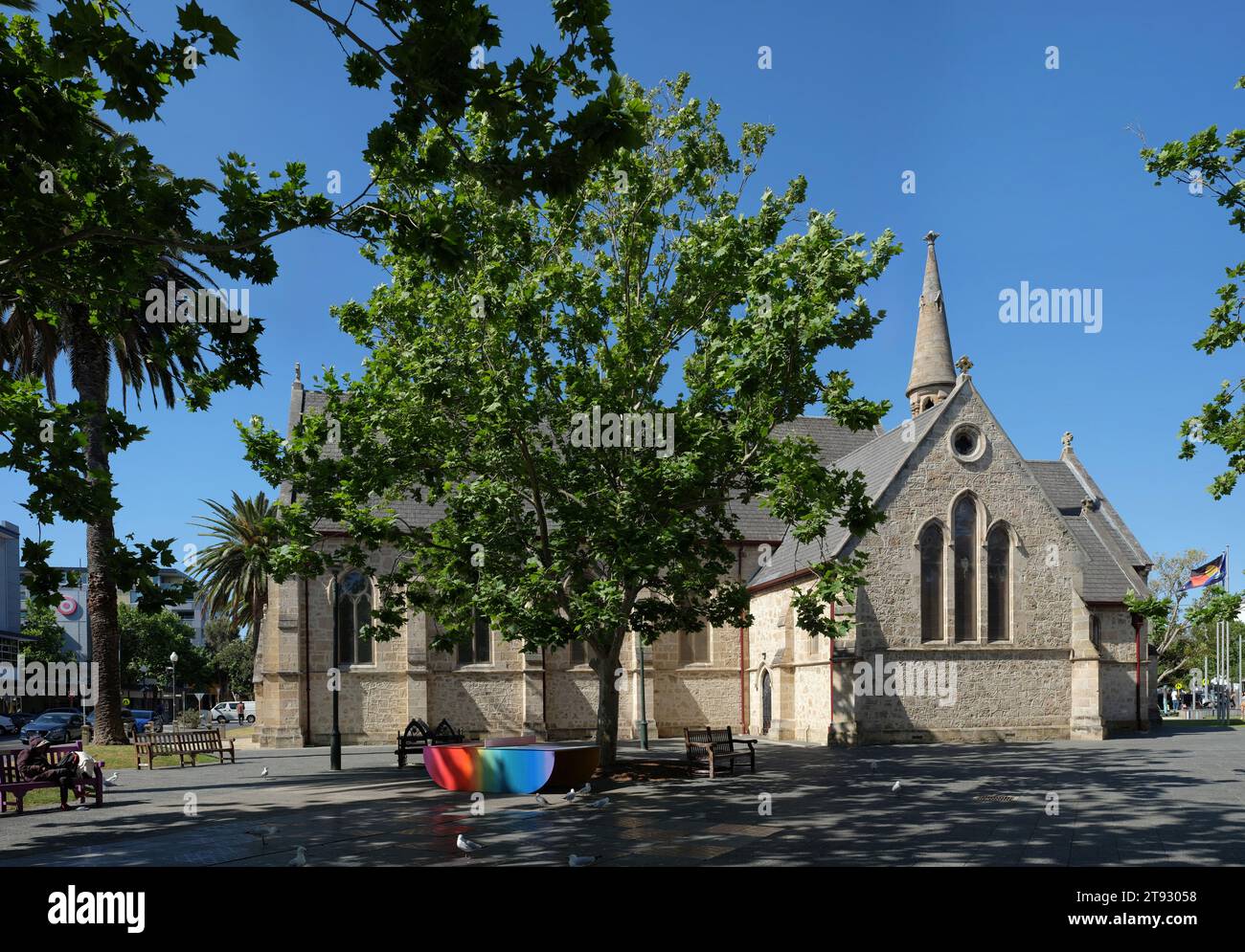 St John's Anglican Church 1882, early English Decorative style stone ...