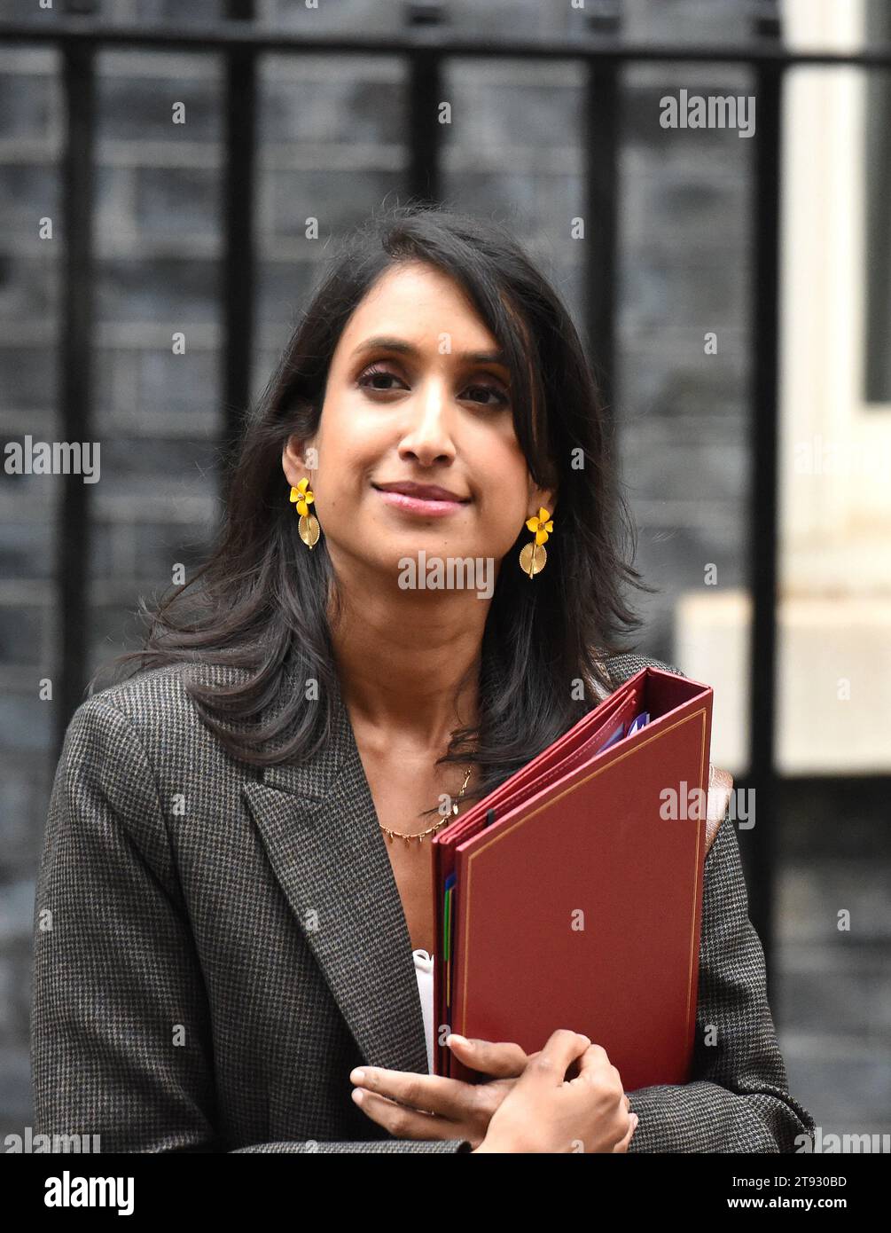 London, UK. 22nd Nov, 2023. Claire Coutinho, Secretary of State for Energy, Security and Net ...