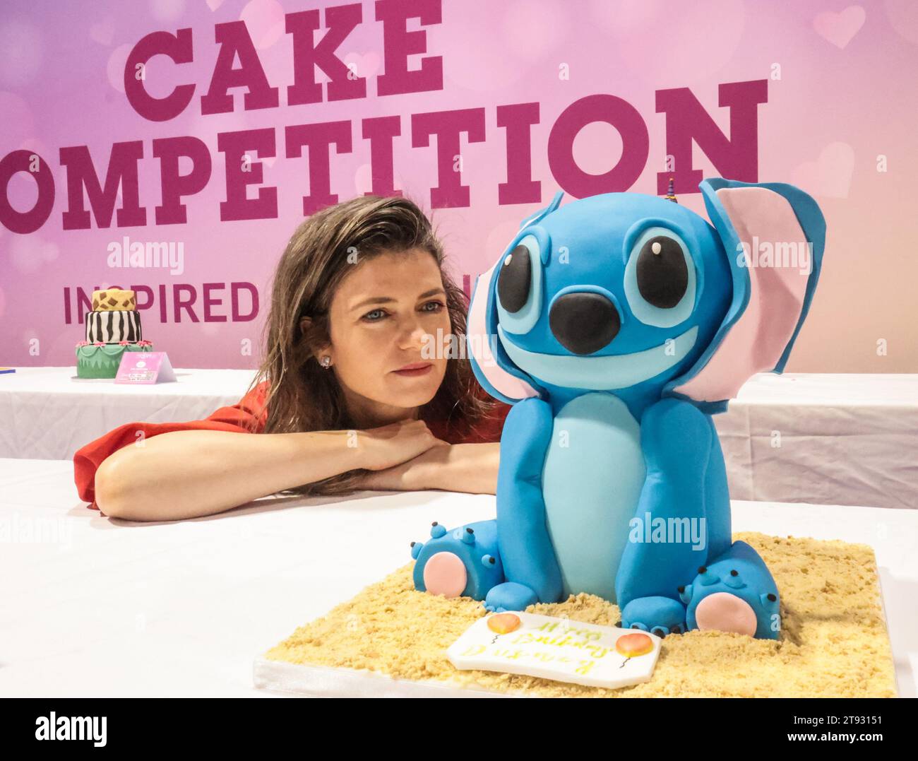 London, UK. 22nd Nov, 2023. London Olympia Cake and Bake show with this ...