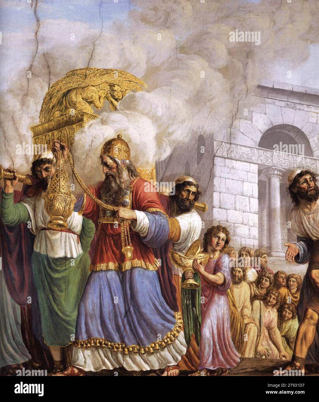 Transportation of the Ark of the Covenant Containing the Tablets of the ...