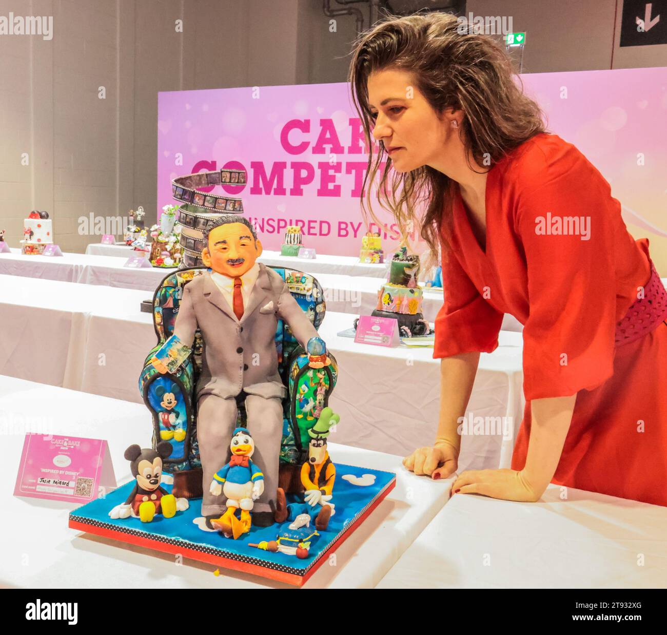 London, UK. 22nd Nov, 2023. London Olympia Cake and Bake show with this ...