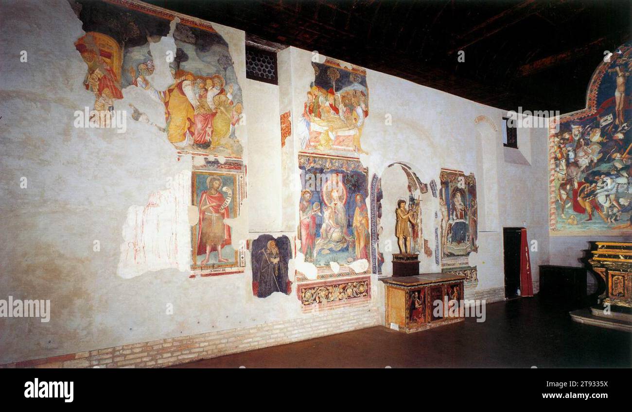 St john fresco cycle hi-res stock photography and images - Alamy