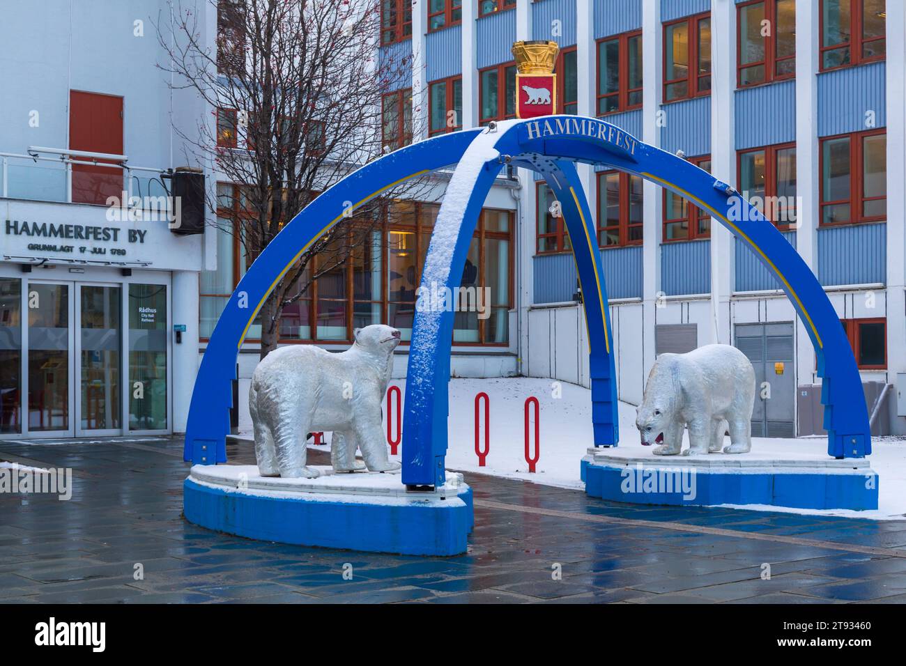 at Hammerfest, Norway, Scandinavia, Europe in October Stock Photo - Alamy