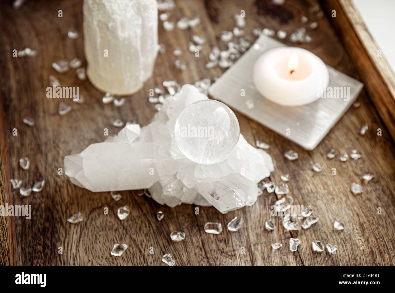 Gemstone sphere or crystal ball known as crystallum orbis and orbuculum ...
