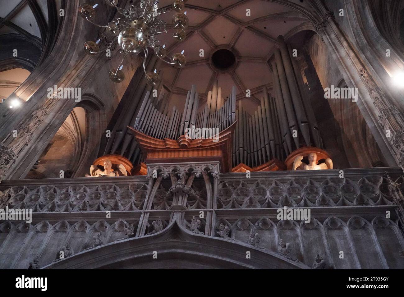 Stephansdom Innenansicht - Wien 21.11.2023: Wien *** St. Stephens ...