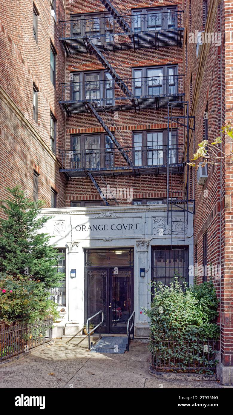 Orange Court, 35 Orange Street, is an Emery Roth-designed apartment ...