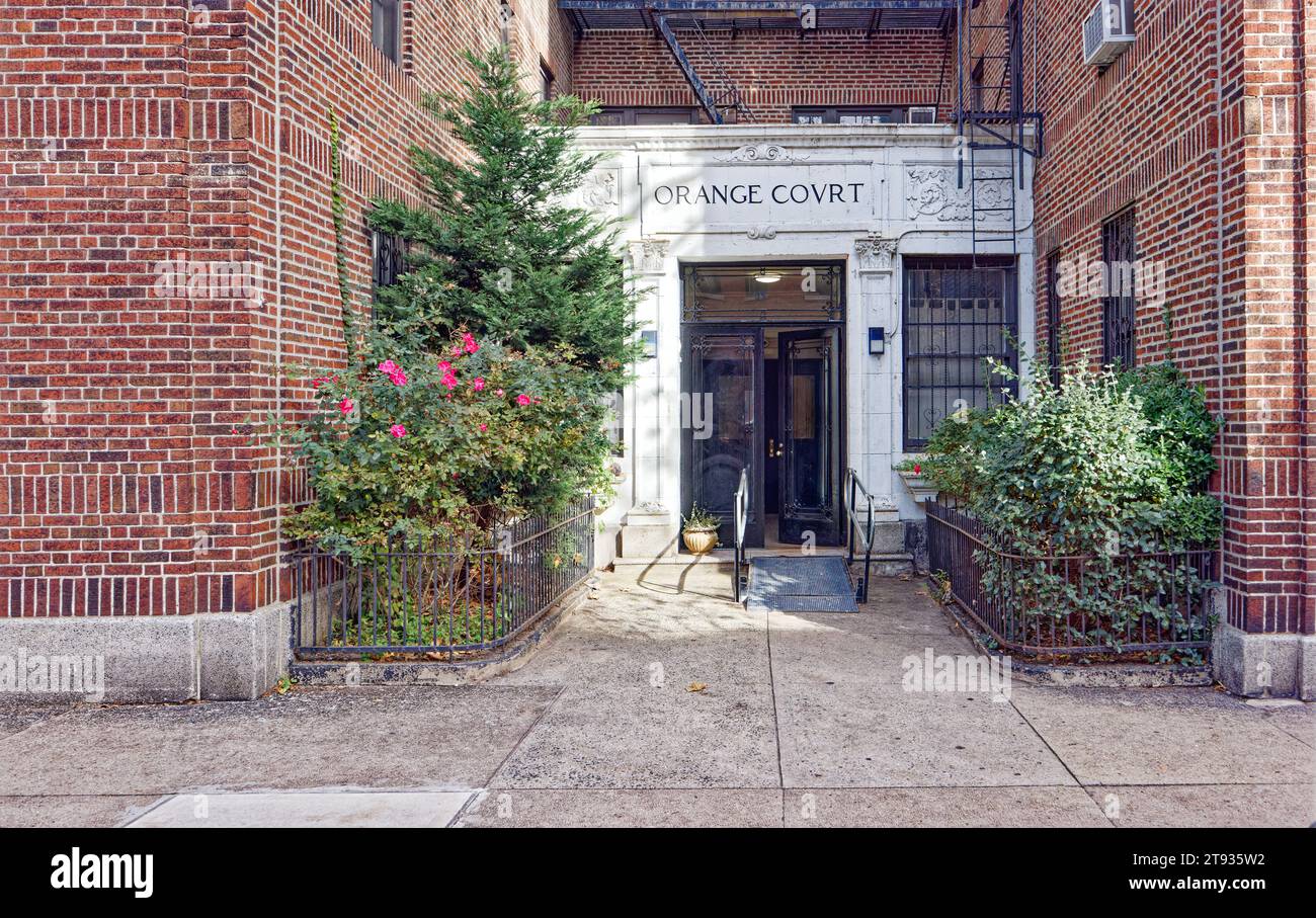 Orange Court, 35 Orange Street, is an Emery Roth-designed apartment ...