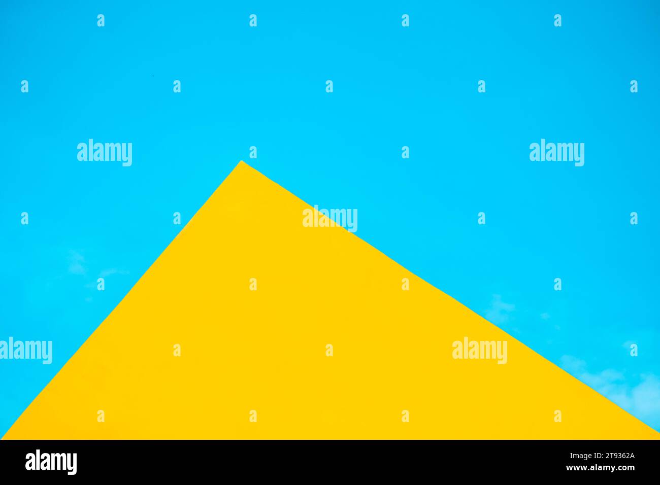 Modern blue and yellow abstract background concept with texture design ...