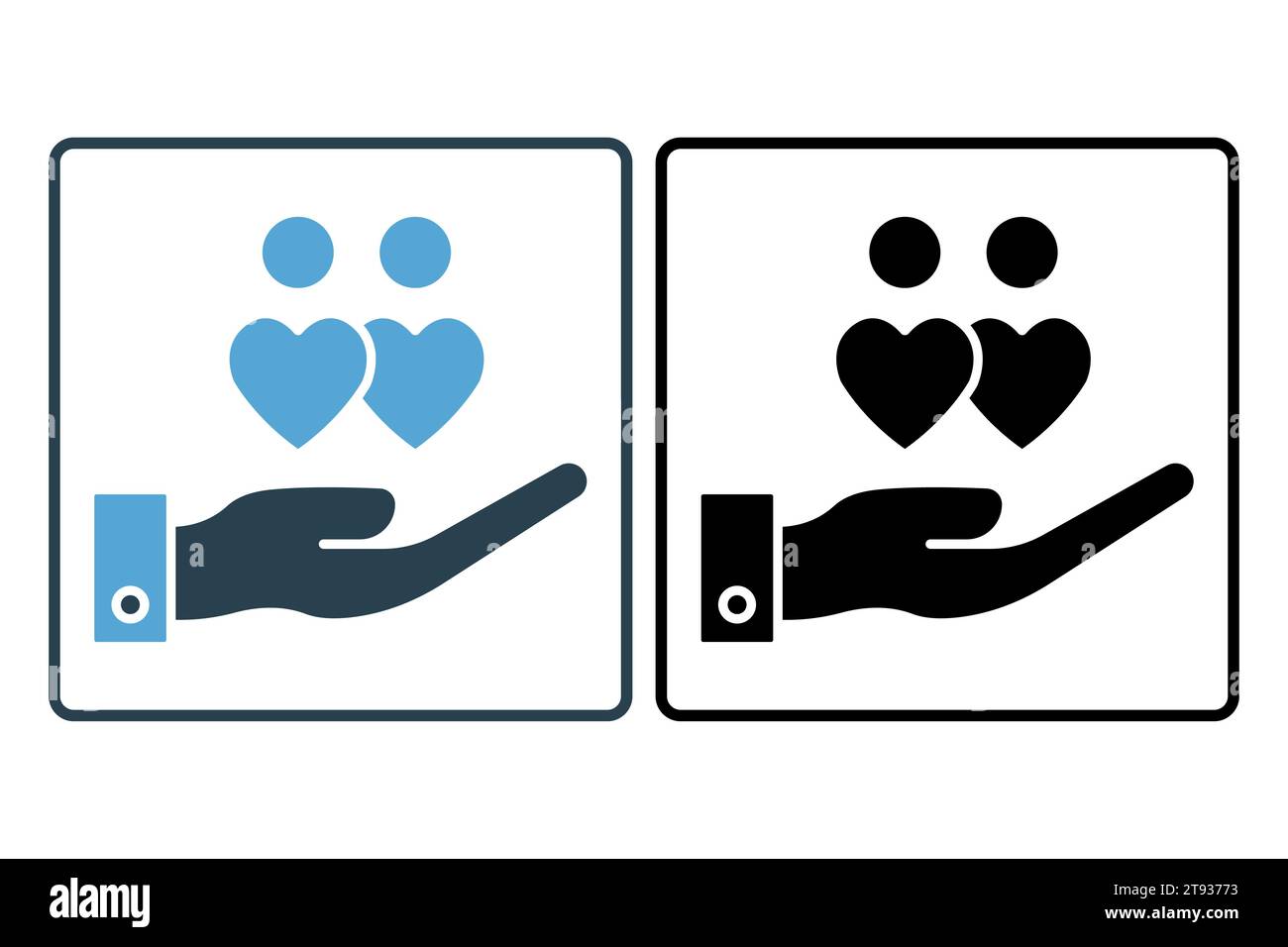 Empathy vector vectors hi-res stock photography and images - Alamy