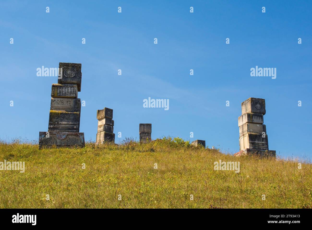 Bihac, Bosnia - 10th September 2023. The Garavice Memorial Park for the ...