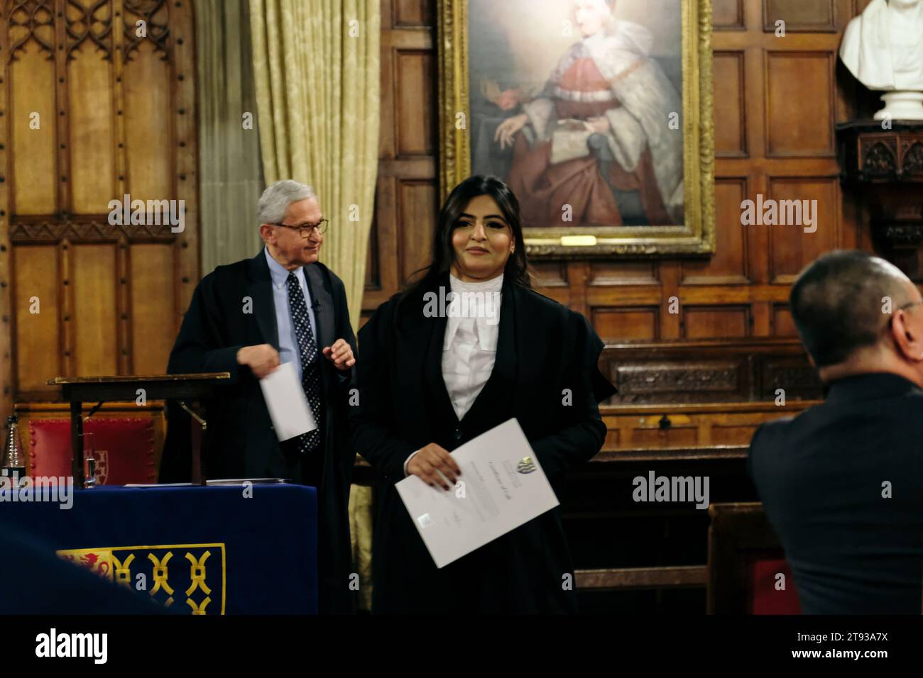 London, UK. 21st November, 2023 The Lincoln’s Inn Michaelmas Call to ...