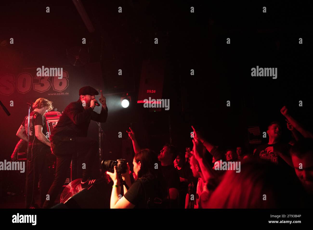 Celtic punk band originally from Australia, The Rumjacks, performing ...