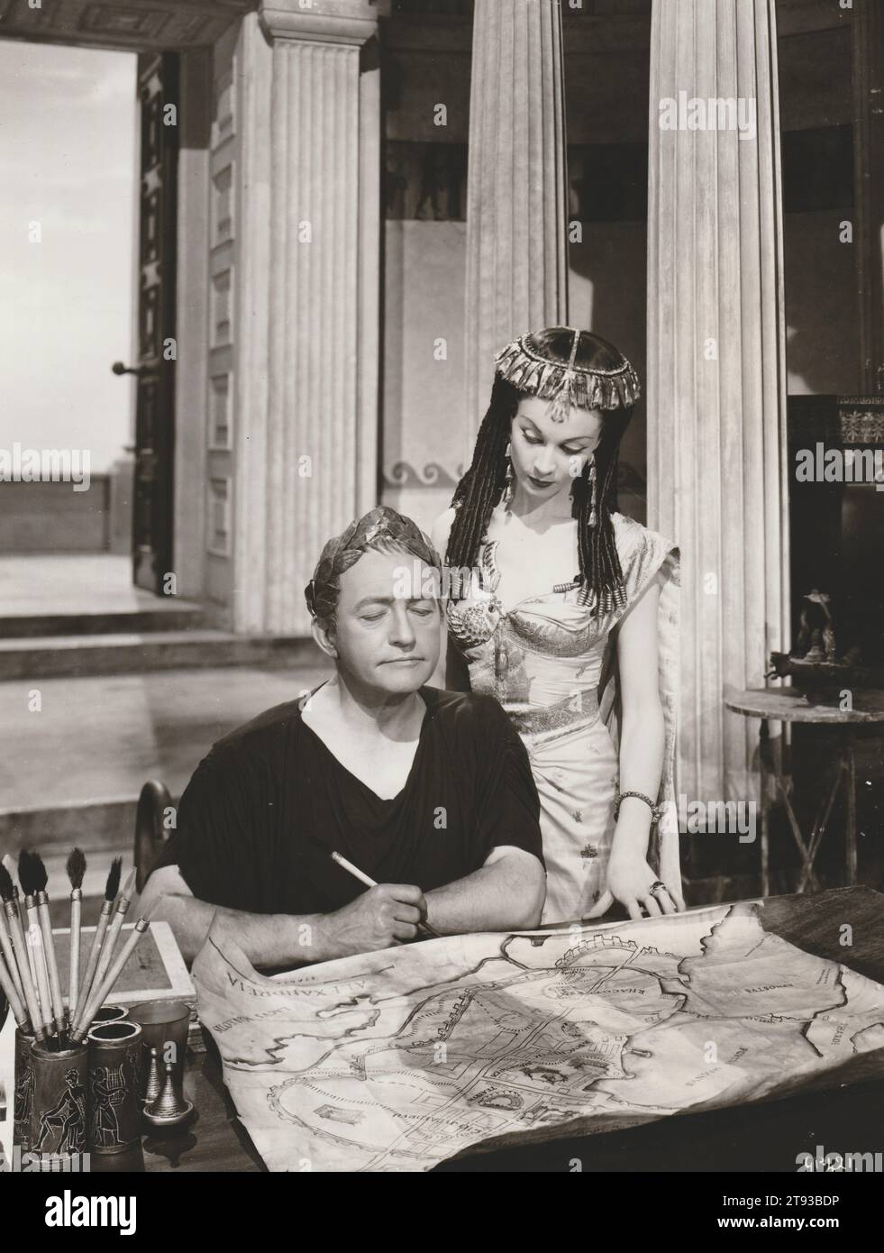 Caesar and Cleopatra (Eagle-Lion, 1945) Vivien Leigh, Claude Rains ...