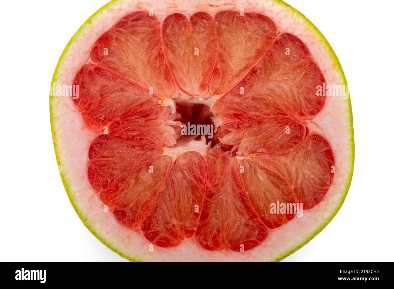 Close up photo of a pomelo grapefruit citrus cross section cut in half ... Close up photo of a pomelo grapefruit citrus cross section cut in half ...