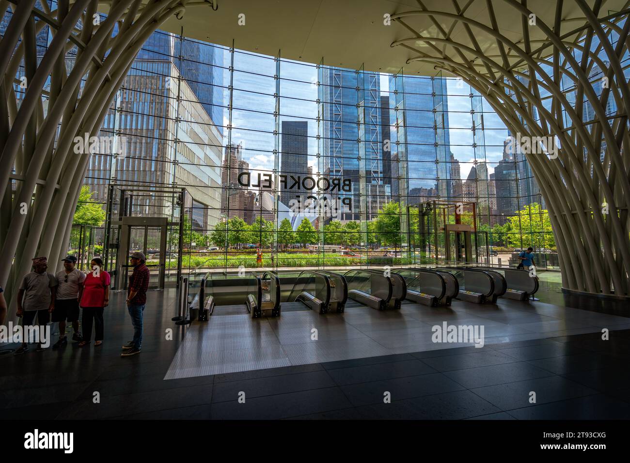 New York, USA - Brookfield Place entrance hall Stock Photo - Alamy