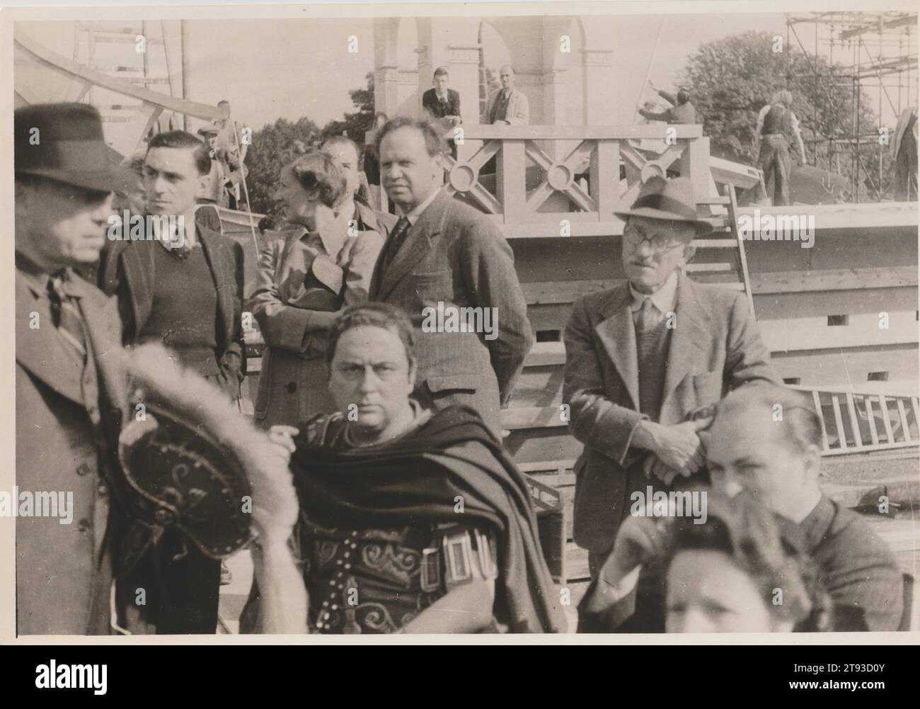 Caesar and Cleopatra (Eagle-Lion, 1945) Candid Between Takes Behind The ...