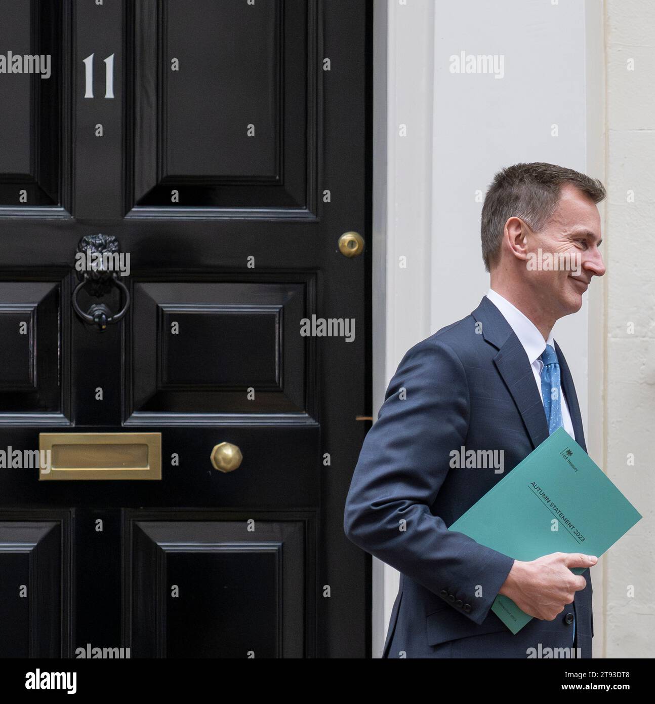 London, UK. 22nd Nov, 2023. Chancellor of the Exchequer Jeremy Hunt MP ...