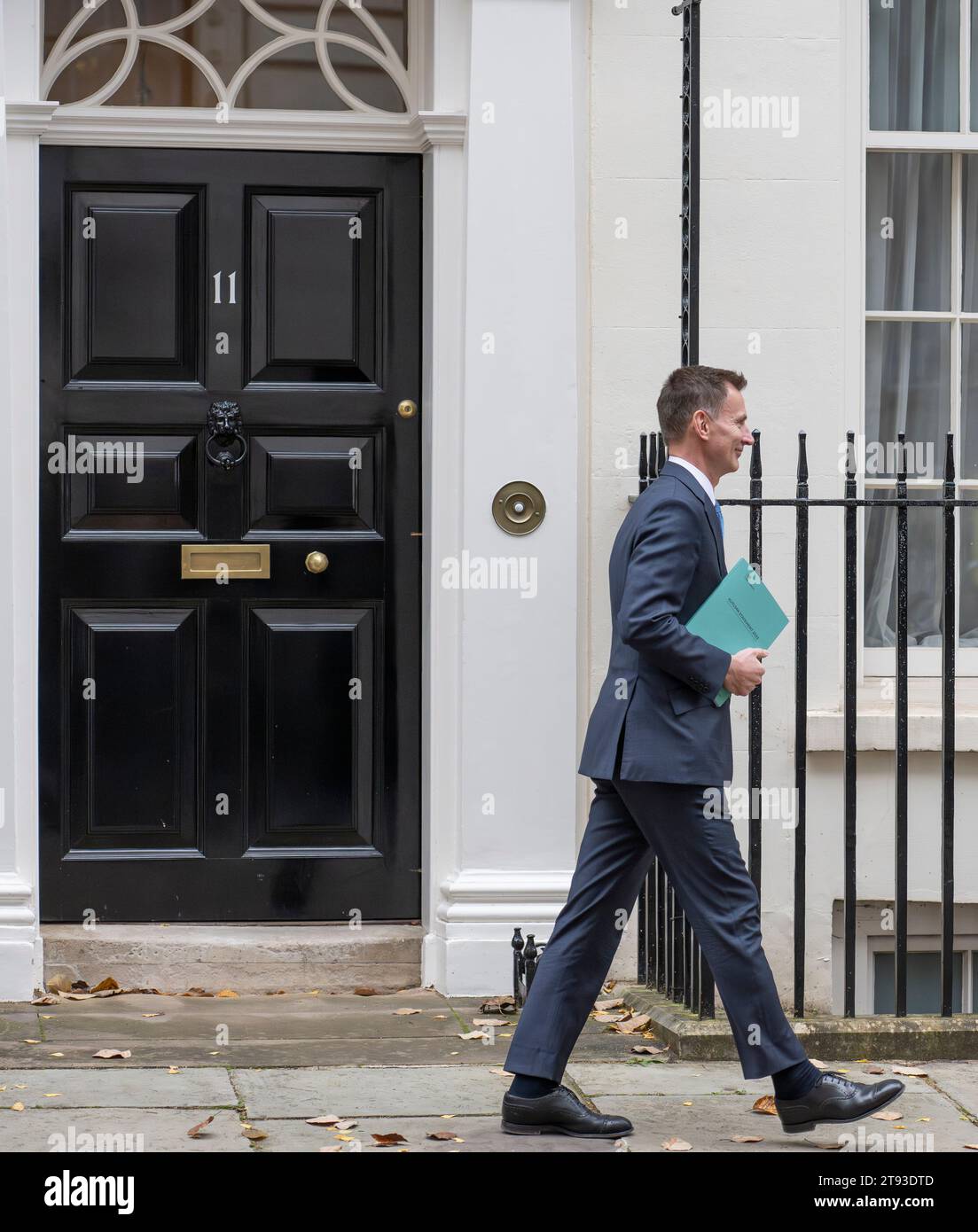 London, UK. 22nd Nov, 2023. Chancellor of the Exchequer Jeremy Hunt MP ...