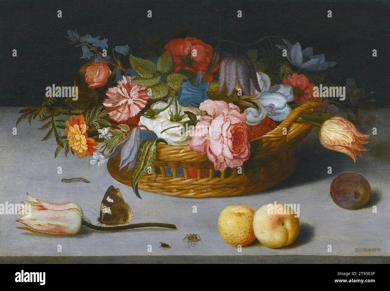 Still-Life 1620s by Balthasar Van Der Ast Stock Photo - Alamy