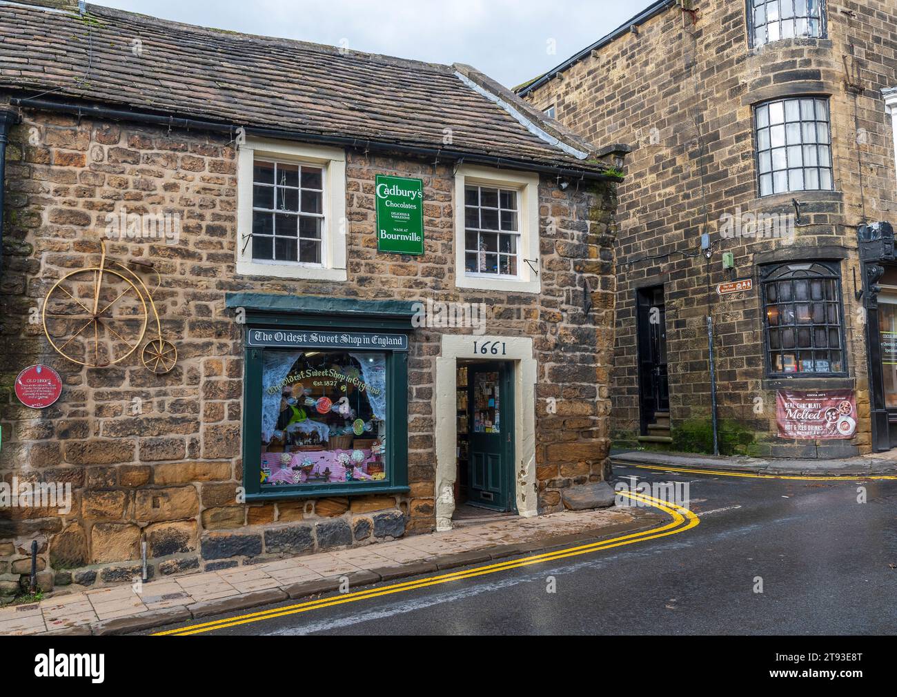 Oldest sweet shop in England at Pateley Bridge dating from 17th century ...