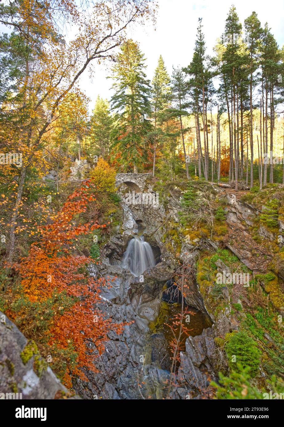 The Falls of Bruar Stock Photo - Alamy