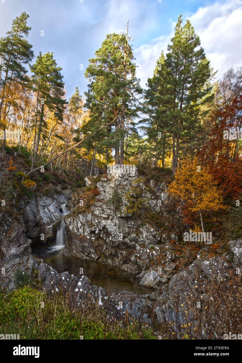 The Falls of Bruar Stock Photo - Alamy