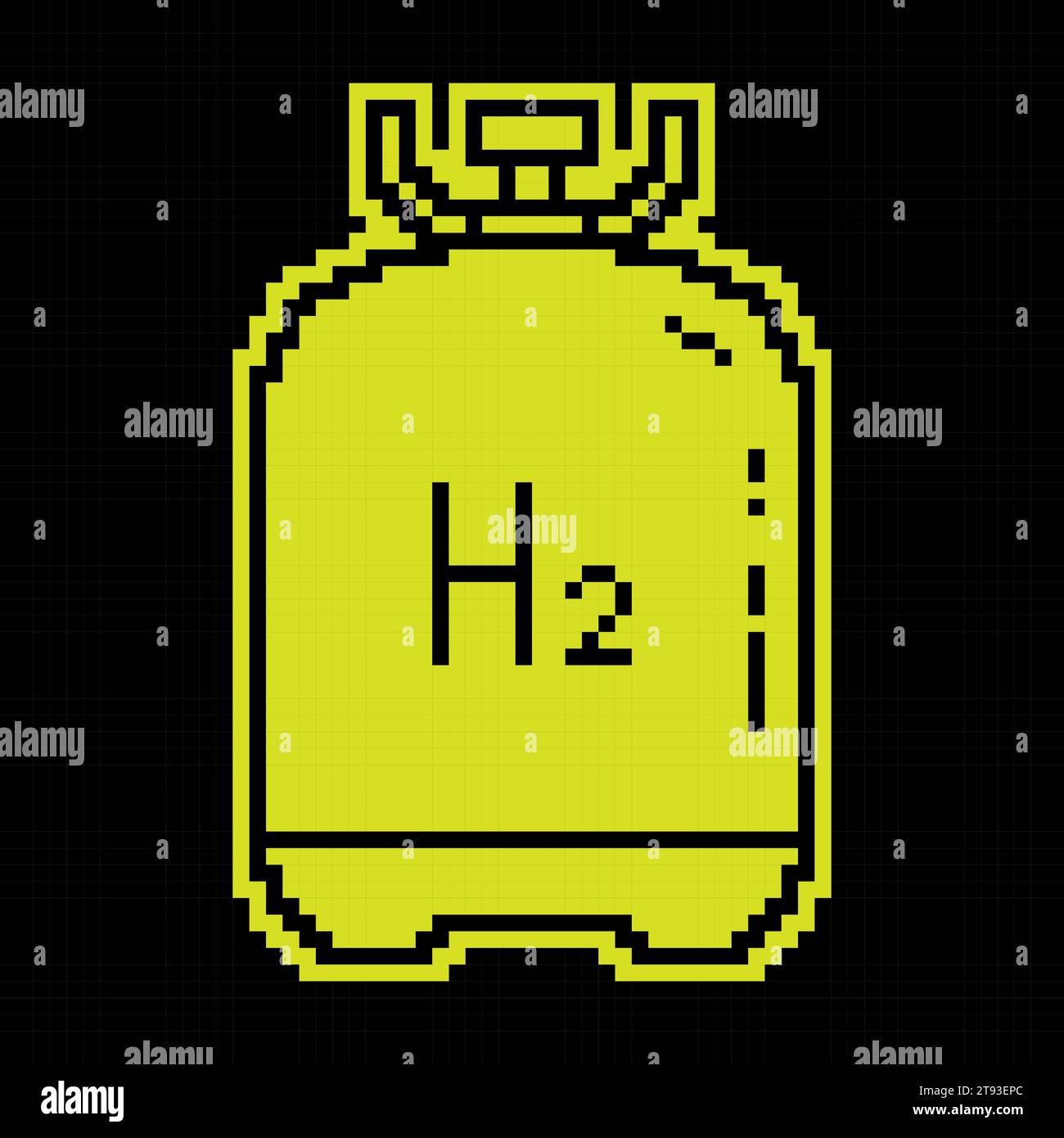 Hydrogen storage tank Stock Vector Images - Alamy