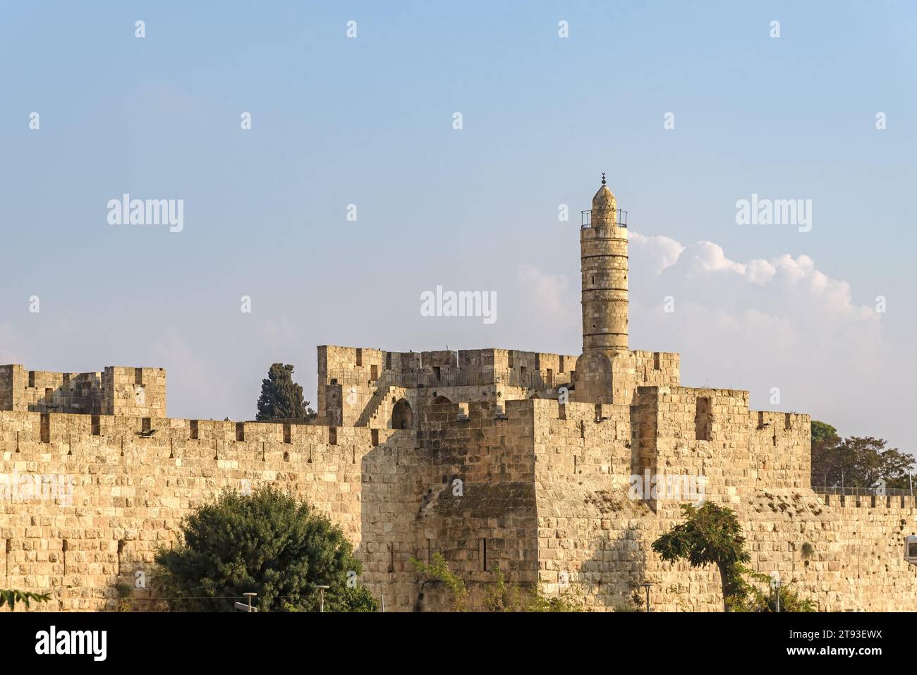 Tower of David, also known as the Citadel. Old City. Jerusalem. Israel ...