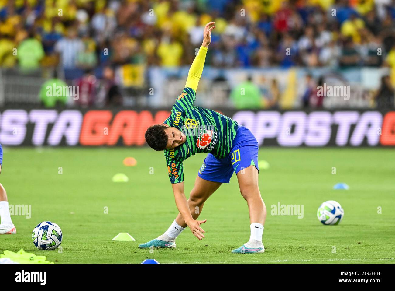 Rio, Brazil - November, 21, 2023, Raphael Veiga player in match ...