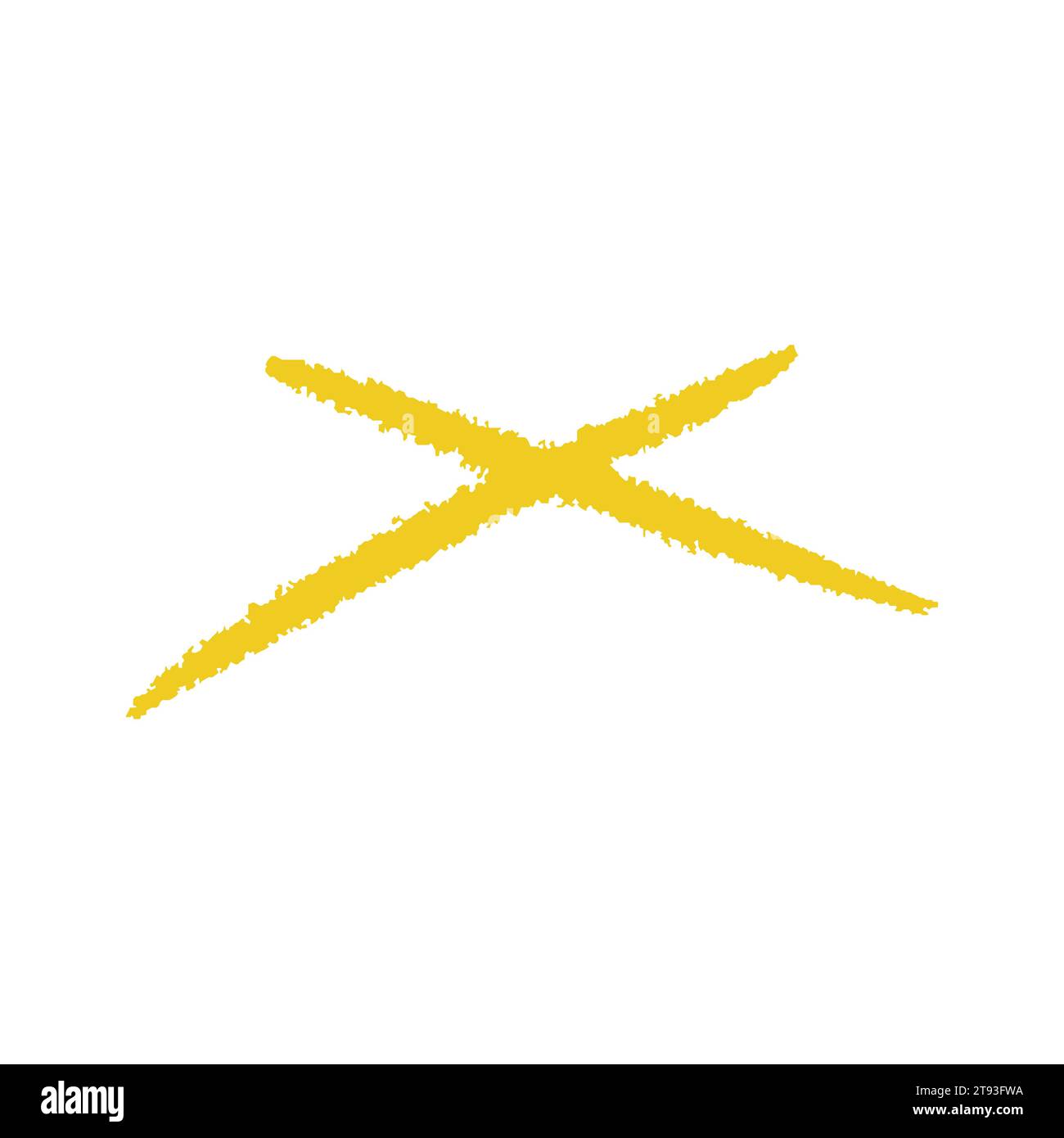 strikethrough colored charcoal crayon underline. doodle colorful wavy ...