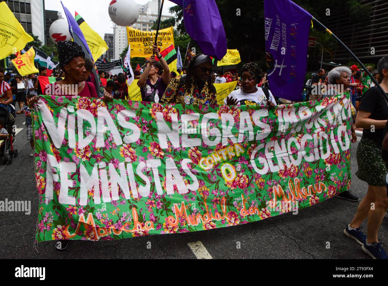 The 20th edition of the Black Consciousness March in São Paulo brought ...