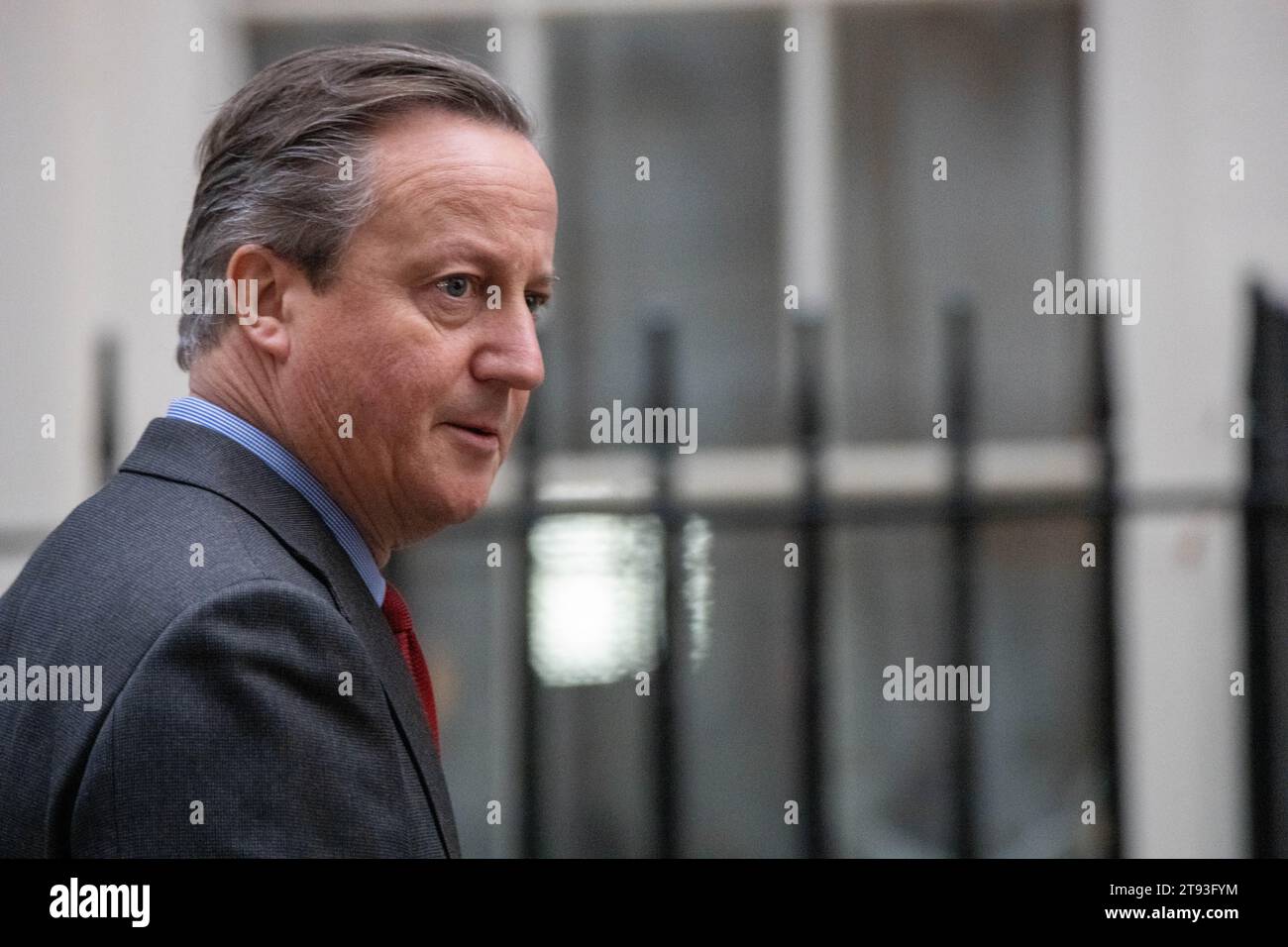 London, UK. 22nd Nov, 2023. David Cameron, Foreign Secretary, at a ...