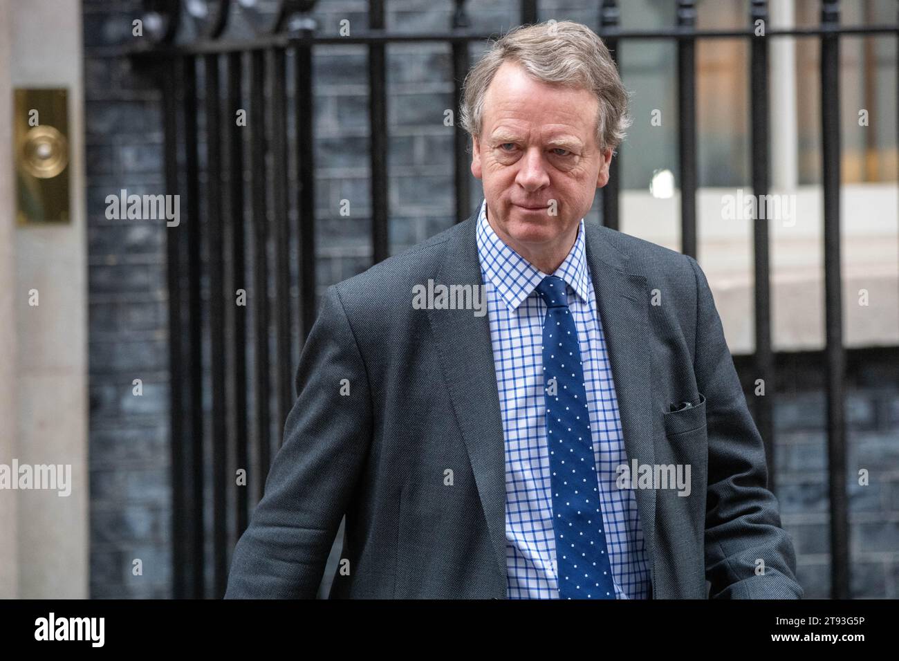 London, UK. 22nd Nov, 2023. Alister Jack, Scottish Secretary, at a ...
