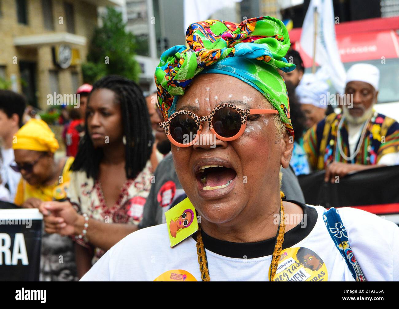 The 20th edition of the Black Consciousness March in São Paulo brought ...