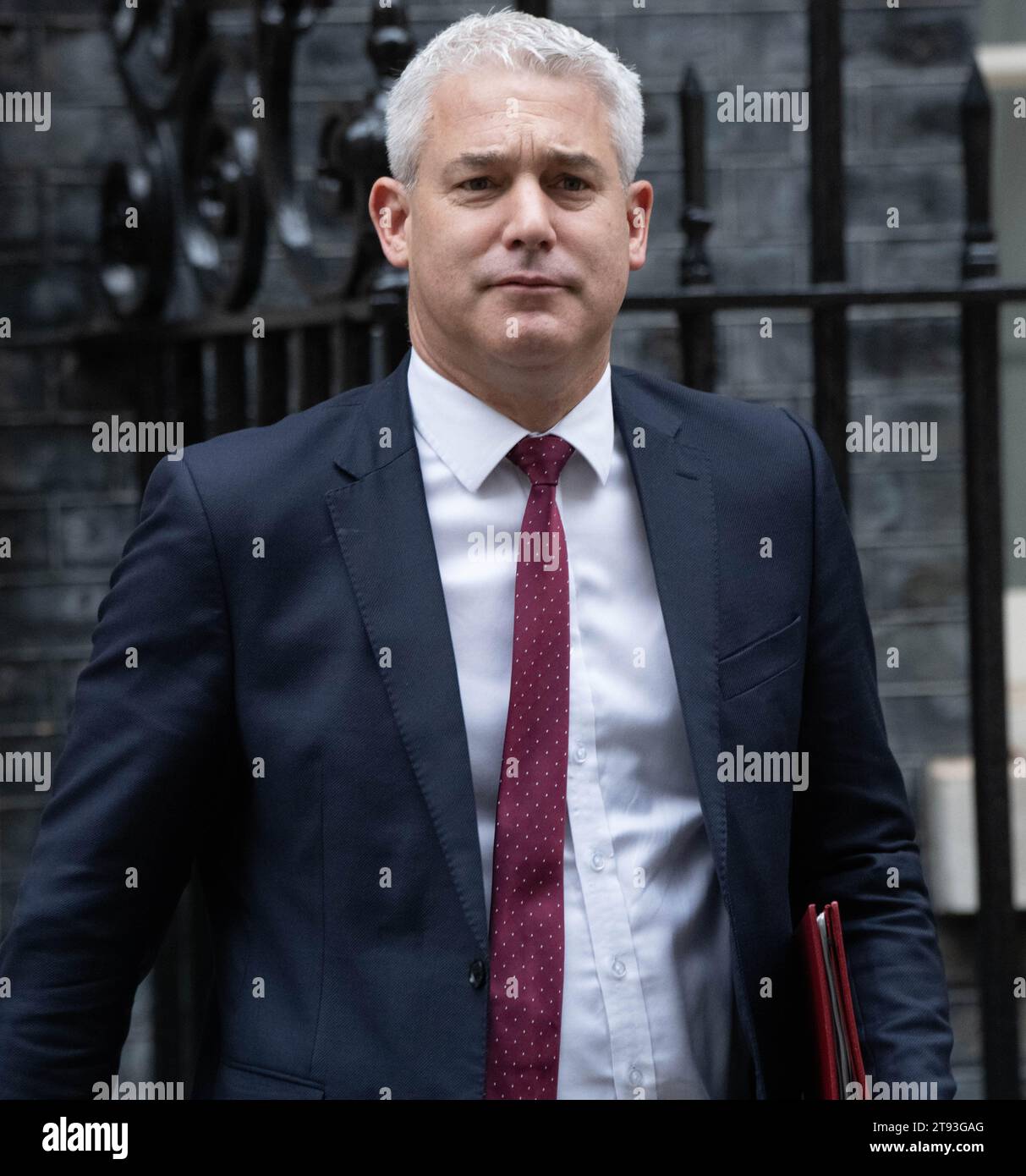 London, UK. 22nd Nov, 2023. Steve Barclay, Environment Secretary, at a ...