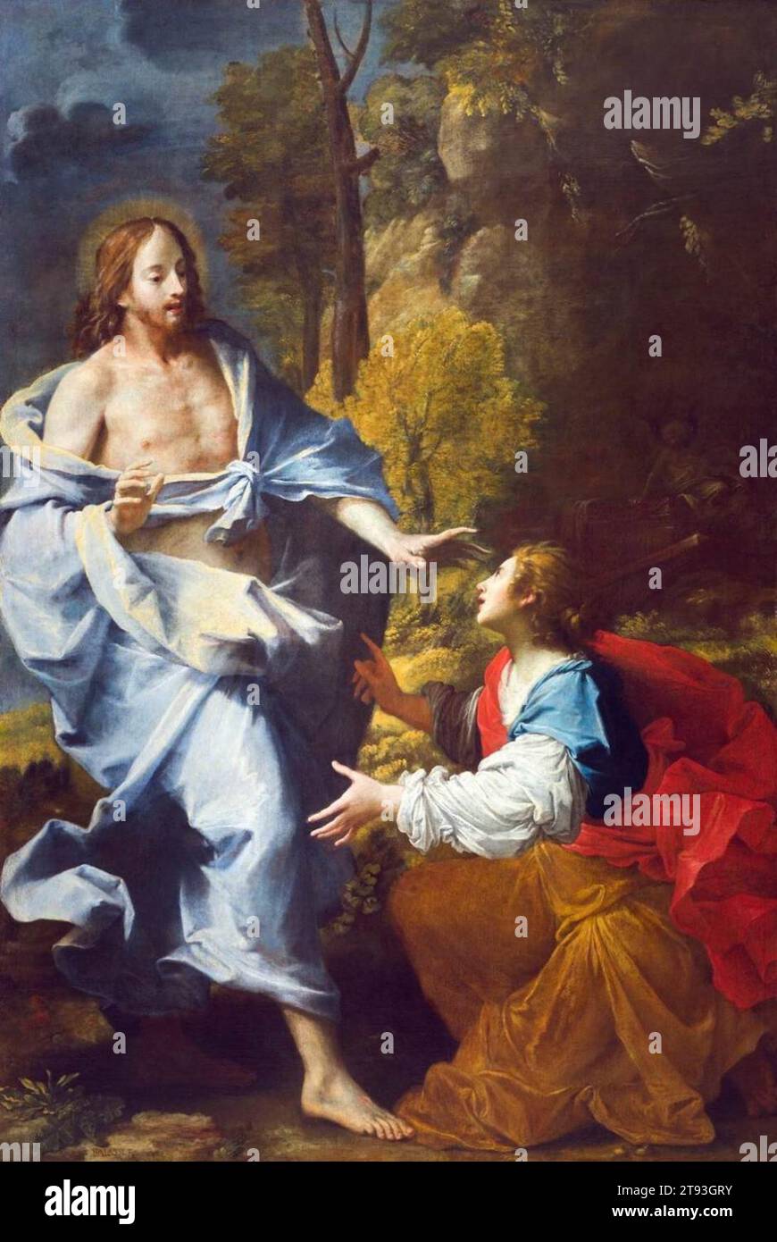 Noli me tangere c. 1632 by Mario Balassi Stock Photo - Alamy