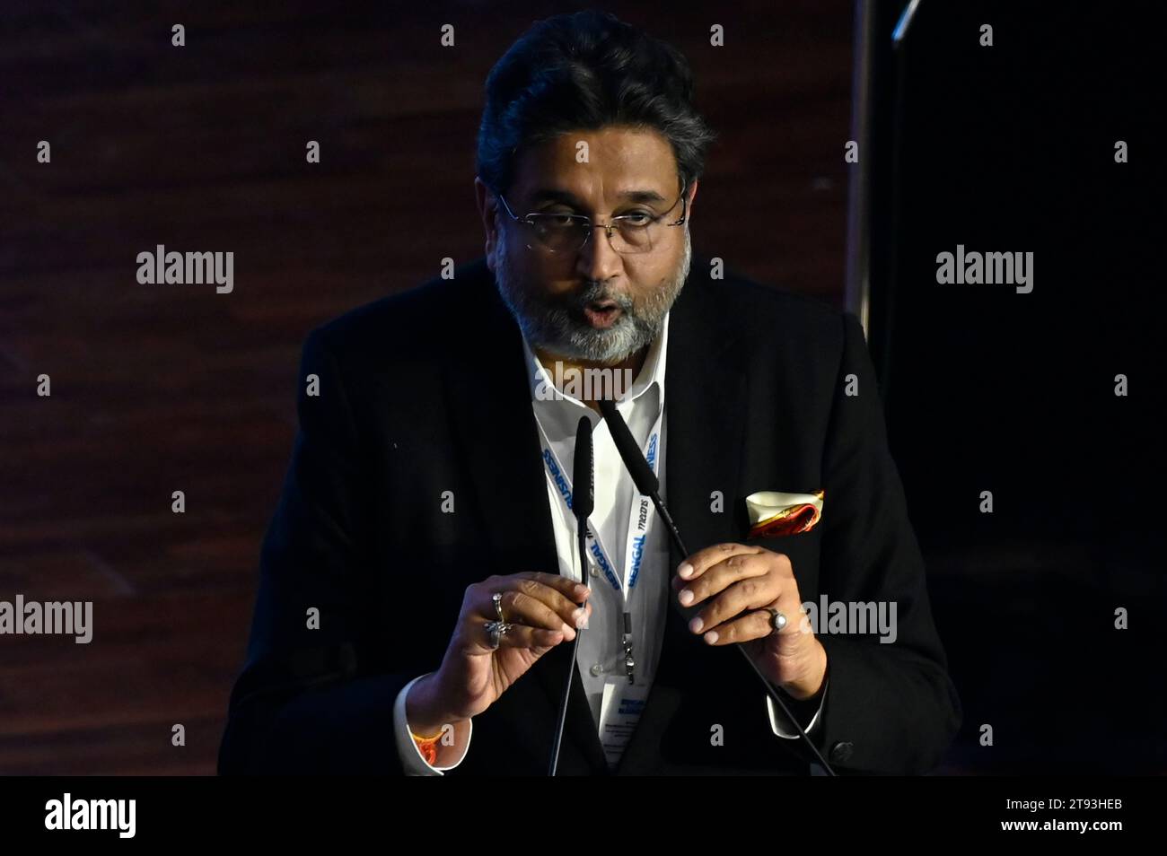 Kolkata, India. 21st Nov, 2023. KOLKATA, INDIA - NOVEMBER 21: Chairman ...