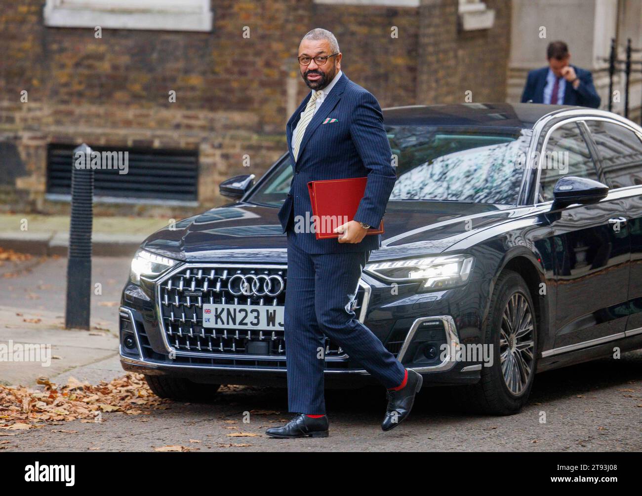 London, UK. 22nd Nov, 2023. James Cleverly, Secretary of State for the ...