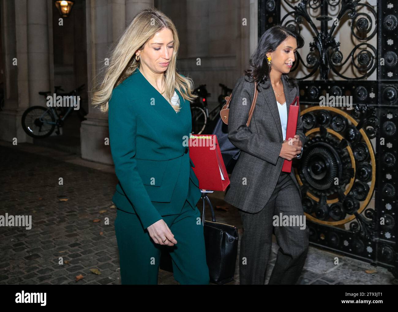 London, UK. 22nd Nov, 2023. Laura Trott, MBE, MP, Chief Secretary to ...