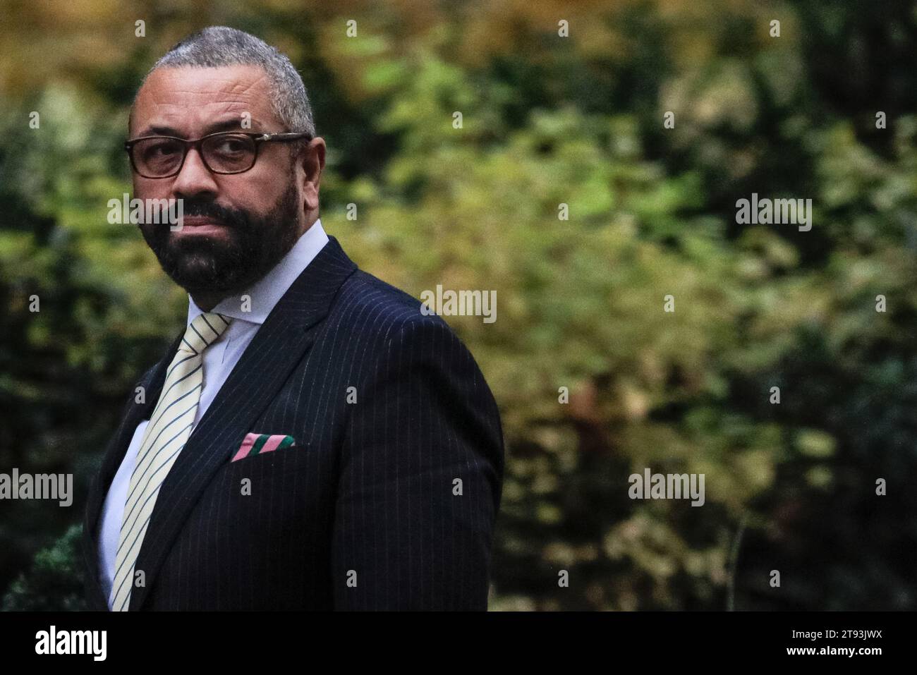 London, UK. 22nd Nov, 2023. James Cleverly, MP, Secretary of State for ...