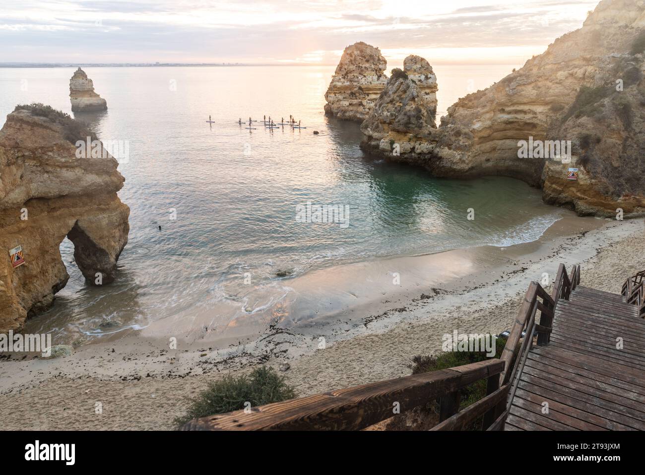 Steps camilo beach praia camilo hi-res stock photography and images - Alamy