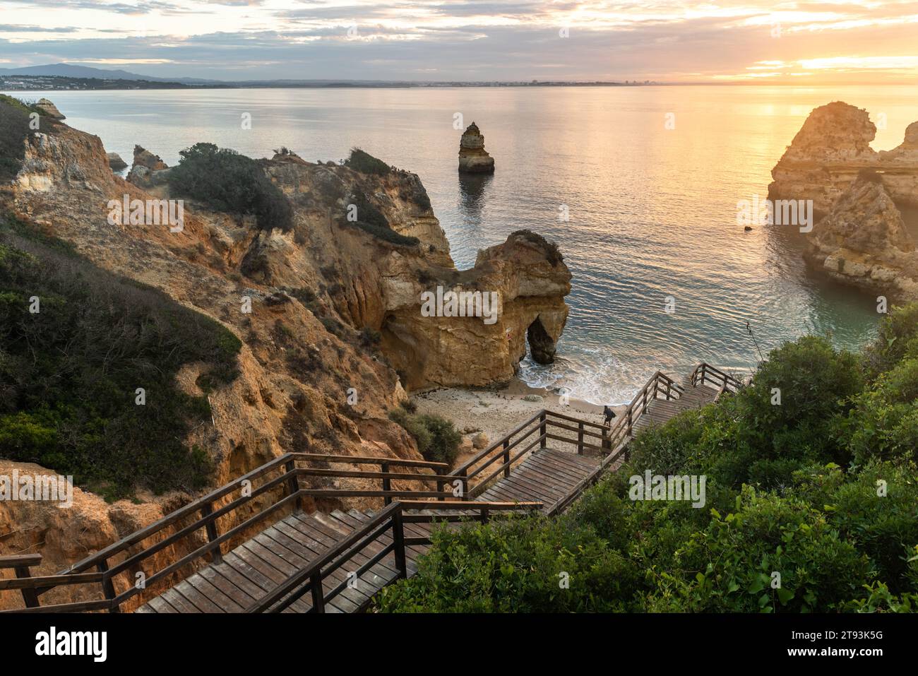 Steps camilo beach praia camilo hi-res stock photography and images - Alamy