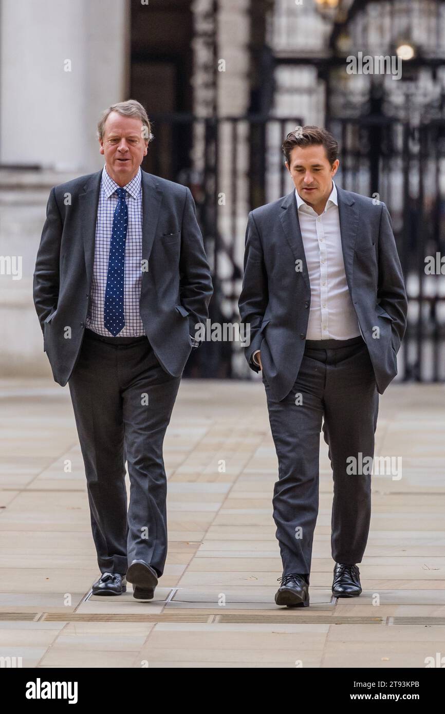 Downing Street, London, UK. 22nd November 2023. Alister Jack MP ...