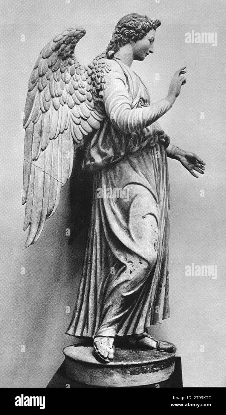 The Angel Gabriel - by Neroccio De' Landi Stock Photo - Alamy