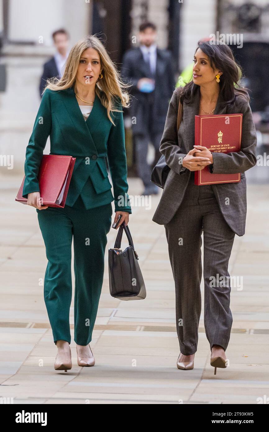 Downing Street, London, UK. 22nd November 2023. Laura Trott MBE MP ...