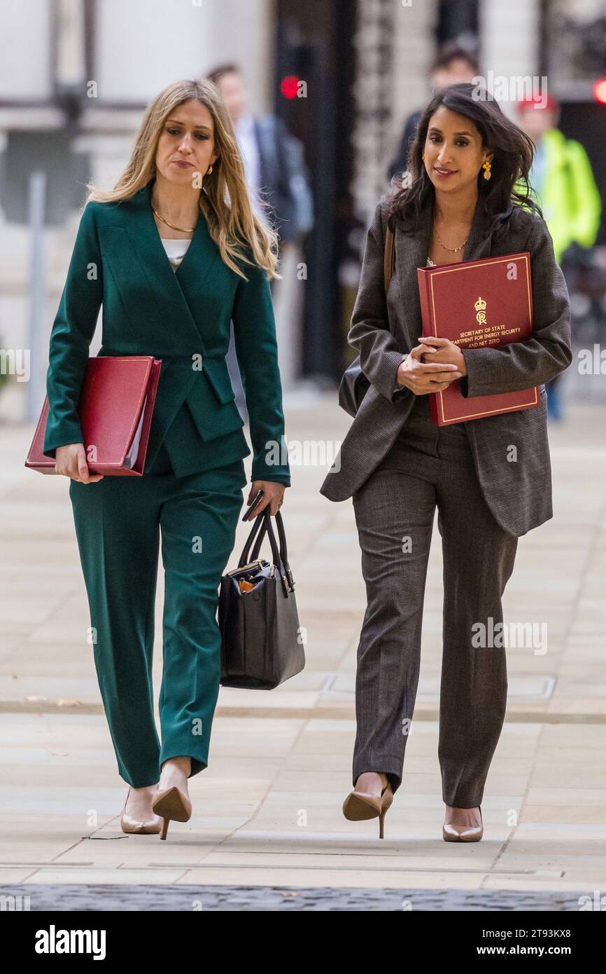 Downing Street, London, UK. 22nd November 2023. Laura Trott MBE MP ...